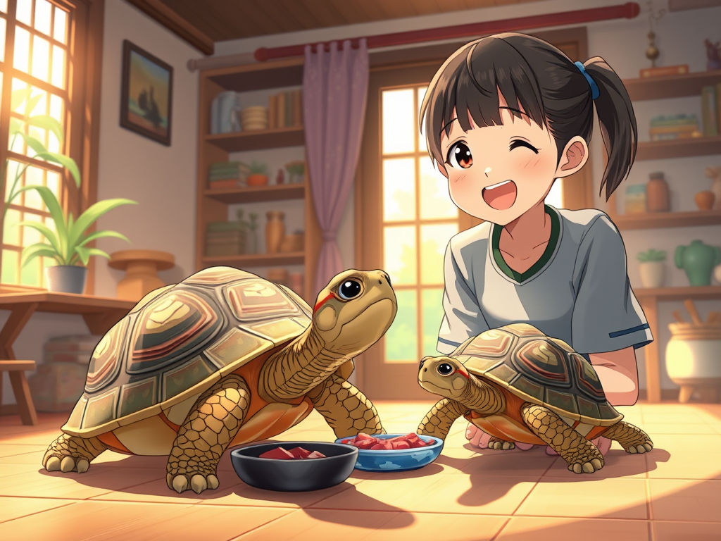 Be the Smaller Tortoise – Shengliver Studio