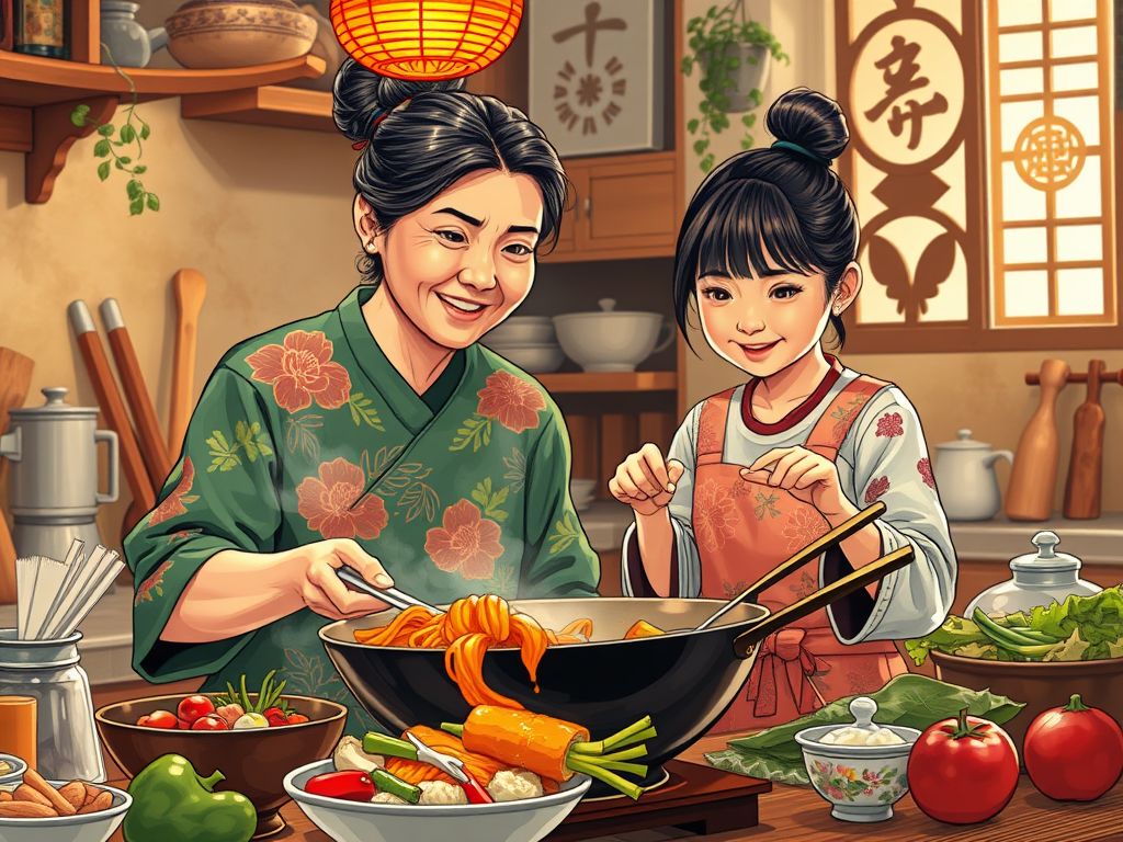 Cooking for Mum – Shengliver Studio